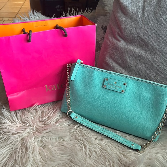 kate spade | Bags | Kate Spade Turquoise Handbag | Poshmark